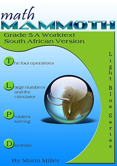 Math Mammoth Grade 5 South African Version